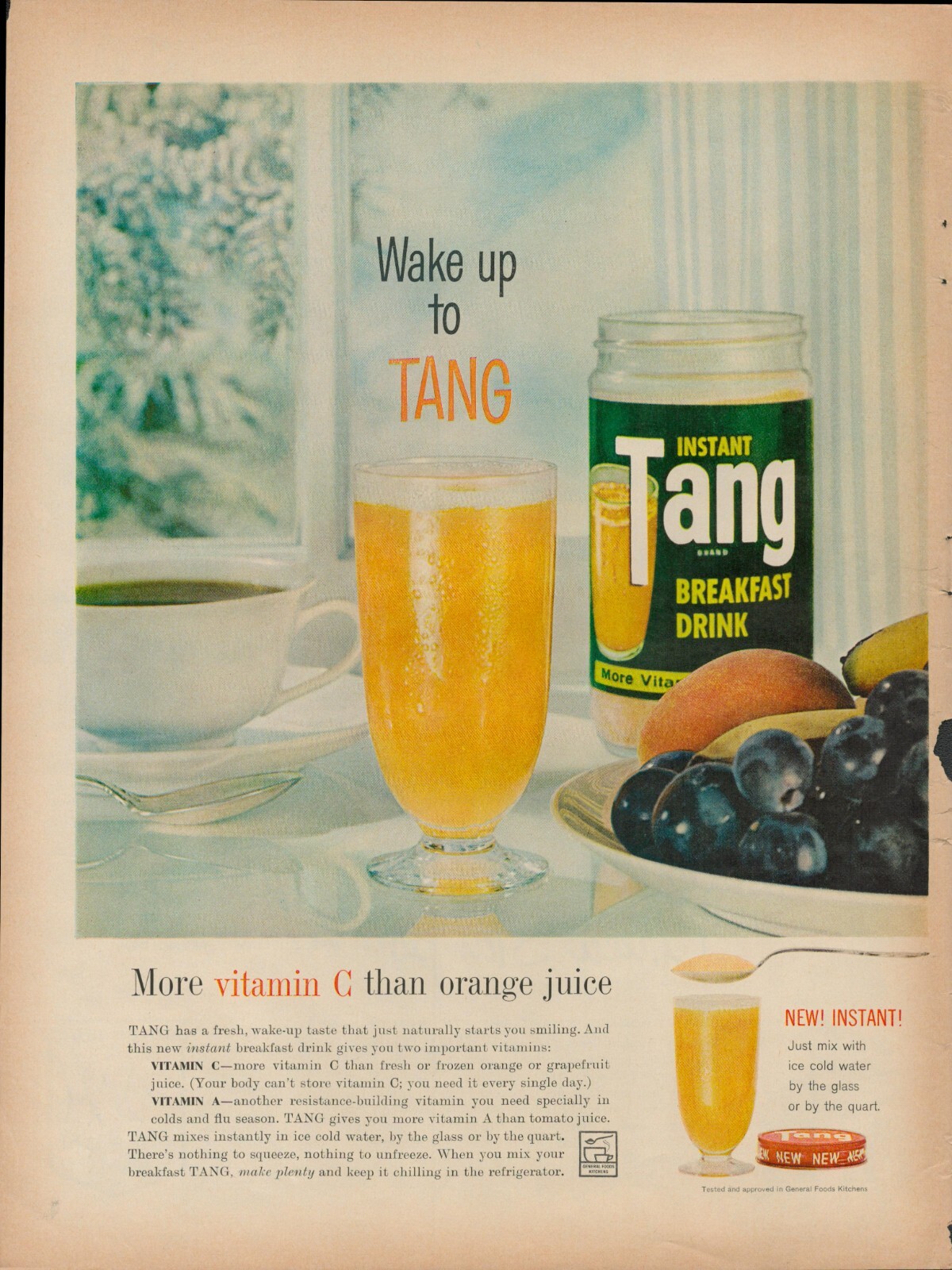 Tang Astronaut Ad