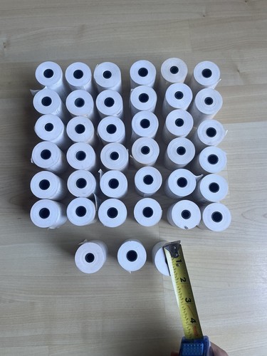 #1 Thermal Roll Credit Card Machine Paper 39 Rolls 2 1/4 x 63 ft. New ...