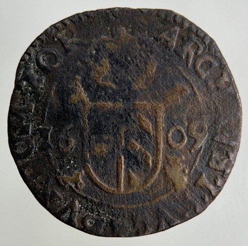 1609 Spain Netherlands 2 Deniers Coin | Collectable Grade | eBay