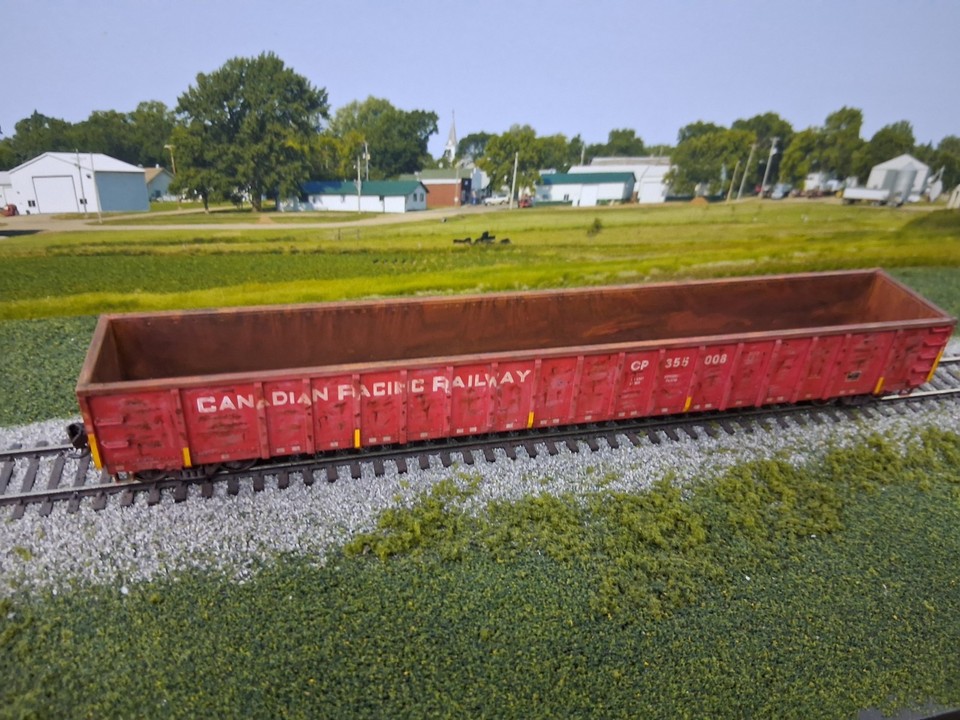 Cpkc Canadian Pacific Weathered Walthers Railgon Gondola Kansas City ...