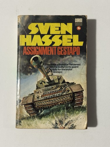 Sven Hassel Assignment Gestapo (1975 Corgi War Paperback) Vintage WWII ...