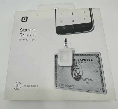 Square Reader for Magstripe w/ Lightning Connector VISA MC AMEX ...