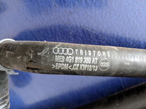 oem 2013-2018 AUDI S6 s7 4.0L - Coolant HOSE / LINE SET 4G1819350AT oem ...