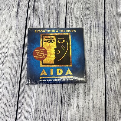 AIDA Original Broadway Cast Audio CD Elton John Tim Rice NEW SEALED ...
