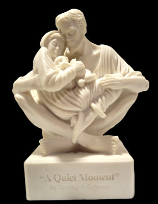 "A Quiet Moment" Holy Family Statue Prayer Timothy P Schmalz White ...