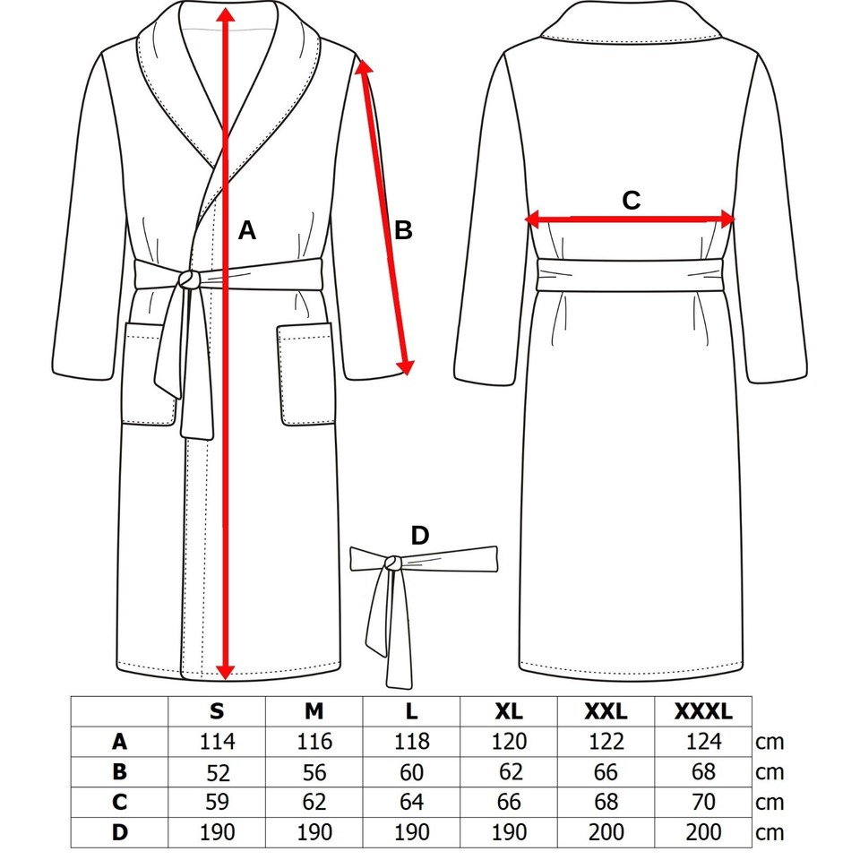 100% Cotton Dressing Gown Terry Towelling Shawl Collar Bath Robe Slate ...