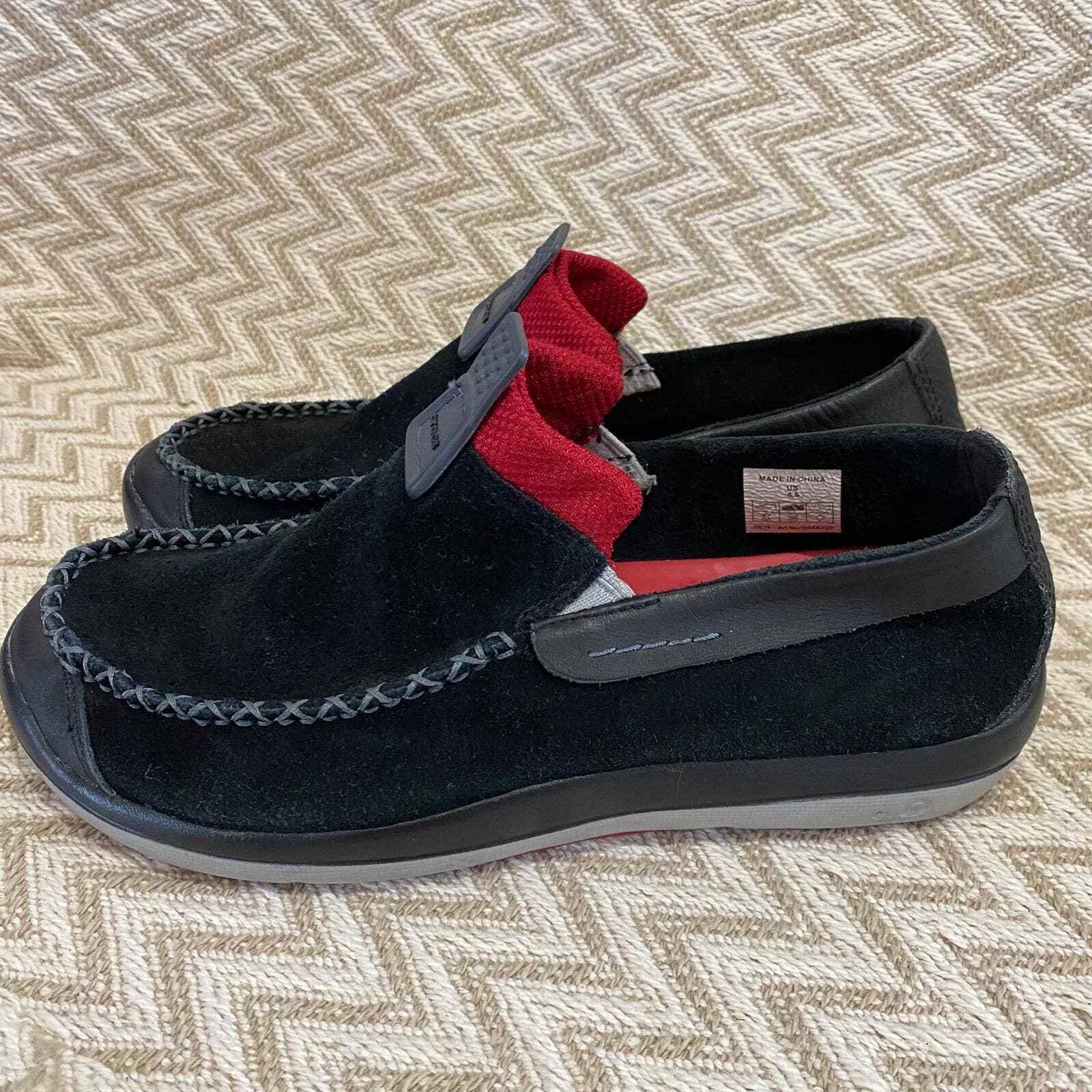 Crocs Mens Linden Loafer Slip On Suede Leather Shoe B… - Gem