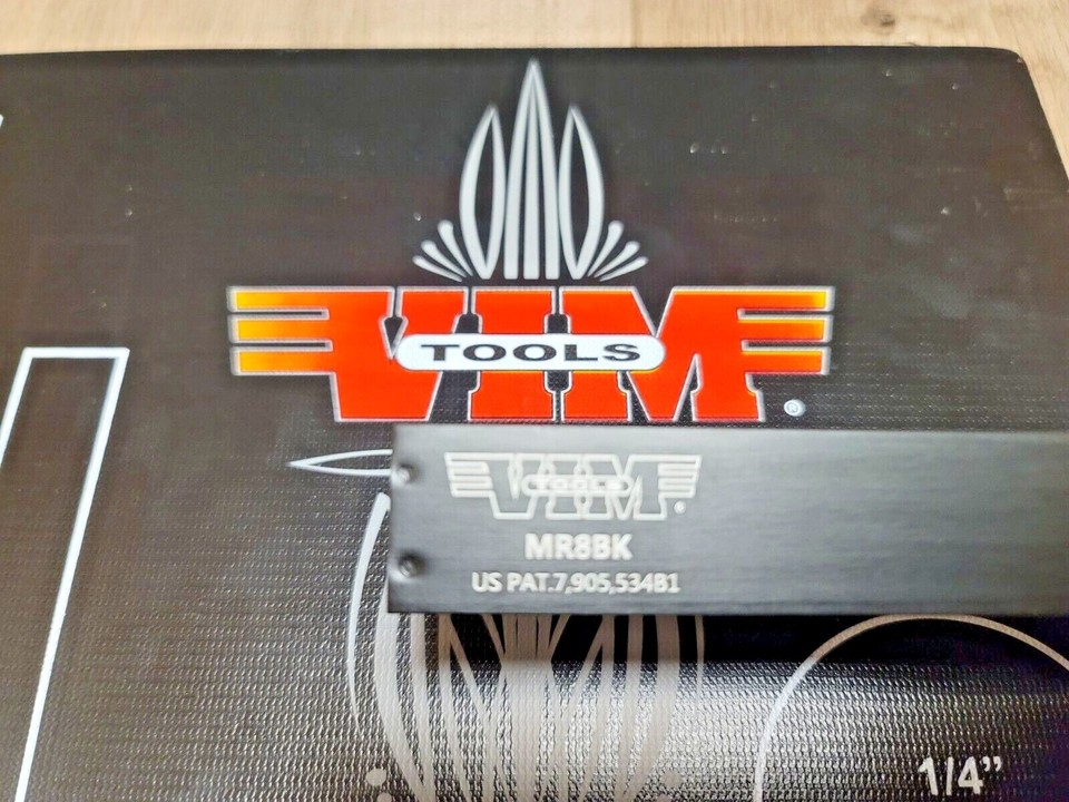VIM 8" Black Magrail Magnetic Socket and Tool Rail w/ Free Lifting Peg ...