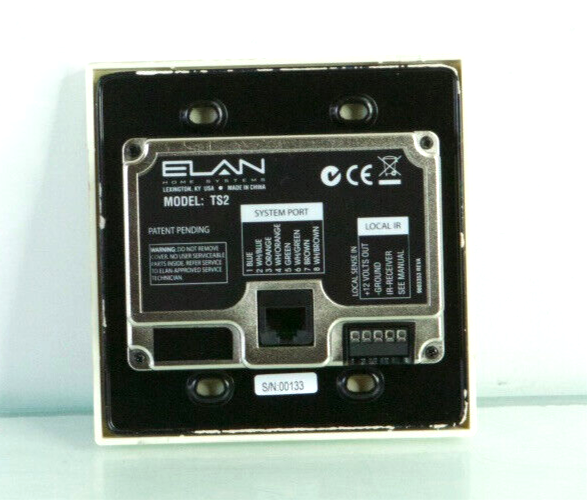 Elan Home Systems TS2 Home Automation Touch Screen Panel (Almond) n501 ...