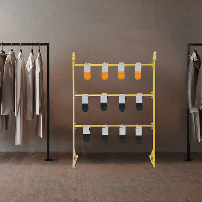 Lingerie Stand Shelves, Bra Gold Rack, Carbon Steel Underwear Display ...