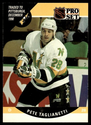 1990-91 Pro Set #505 Peter Taglianetti Pittsburgh Penguins | eBay