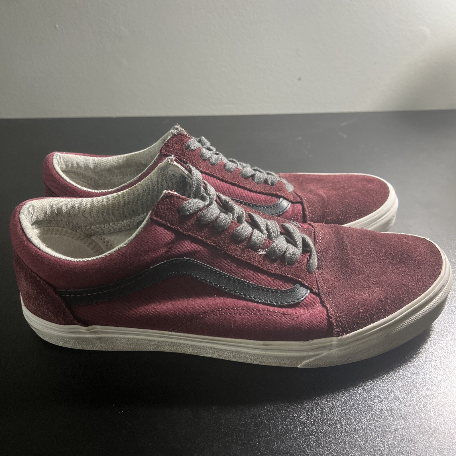 VANS Sneaker Skate Shoe Maroon-Royale/Black -Men Size… - Gem