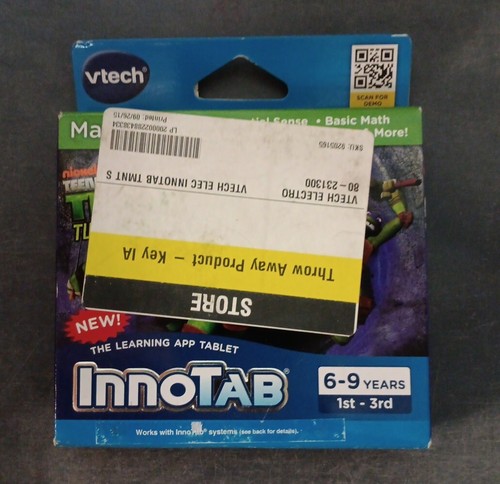 VTech Innotab - Teenage Mutant Ninja Turtles Learning Game - New ...