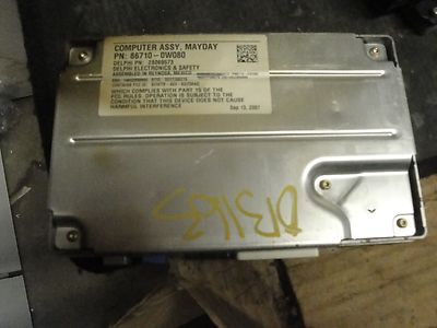 07 08 09 Lexus GS450 Mayday Communication Module 86710-0W080 Match ...