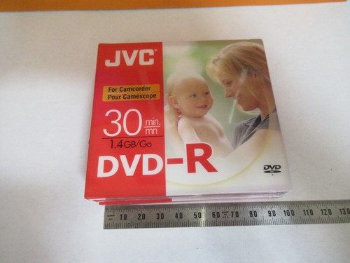JVC DVD-R Camcorder 30 min 1.4 GB Go Discs Camera Pack of 3 R7-A-64 | eBay