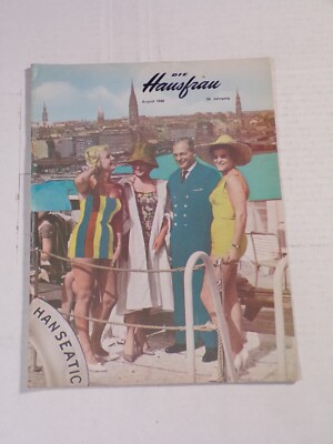 Die Hausfrau August 1960, German Women's Magazine- 100623JENON-62 | eBay