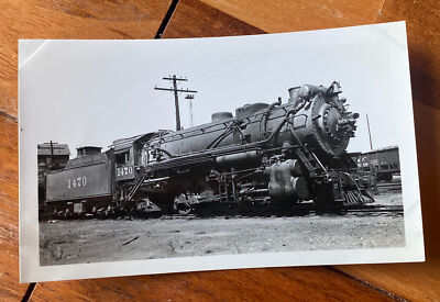 Missouri Pacific Lines Railroad Train Locomotive 1470 Vintage Snapshot ...