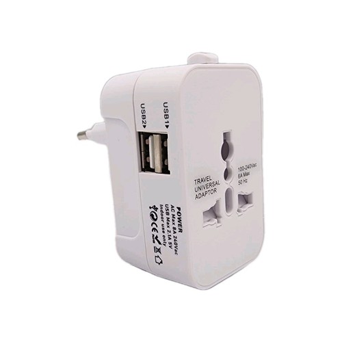 Multi-Nation International Travel Adapter For US - AUS - EU - UK | eBay