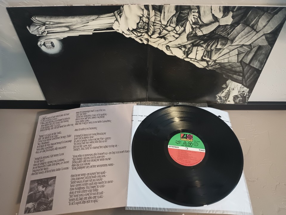 Led Zeppelin IV – Untitled ZOSO (Vinyl, Columbia Santa Maria Pressing ...