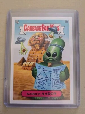 2023 GARBAGE PAIL KIDS GPK INTERGOOLACTIC TIME WARP BASE BARREN AARON ...