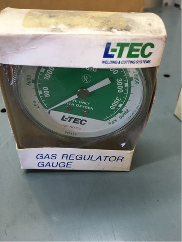 L-Tec Gas Regulator Gauge 999446 0-4000 PSI | eBay