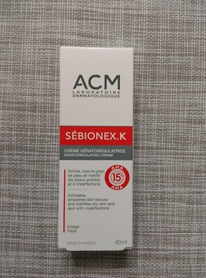 NEW Acm Sebionex K -Acne Cream,anti-inflammatory mattifying skin care ...