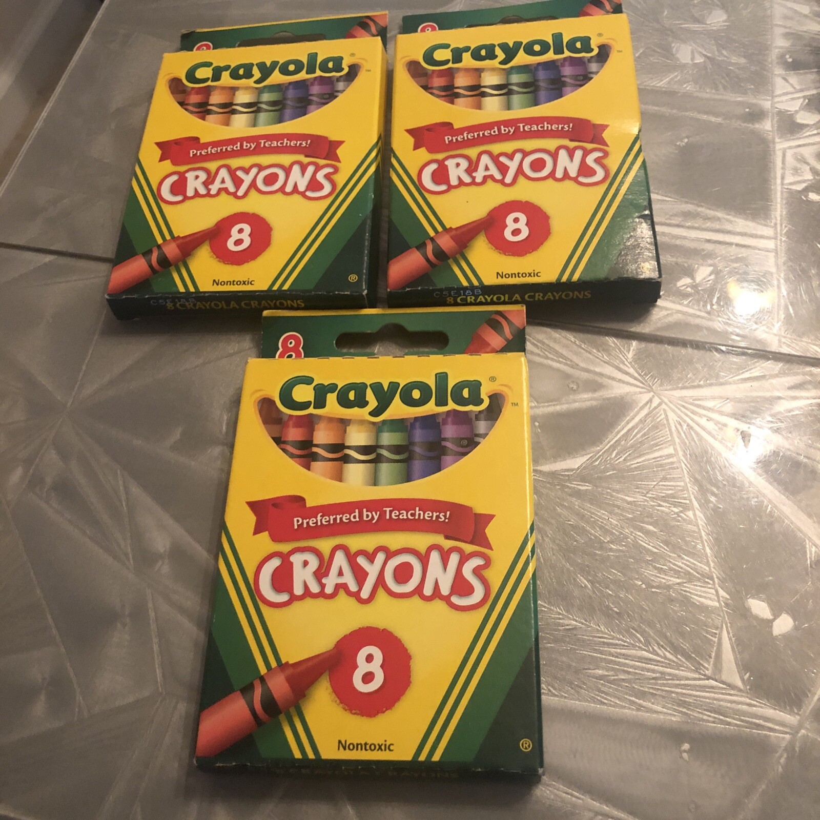 3 BOXES~Crayola Crayons Classic Colors Nontoxic 8/Pack box 24 Total | eBay