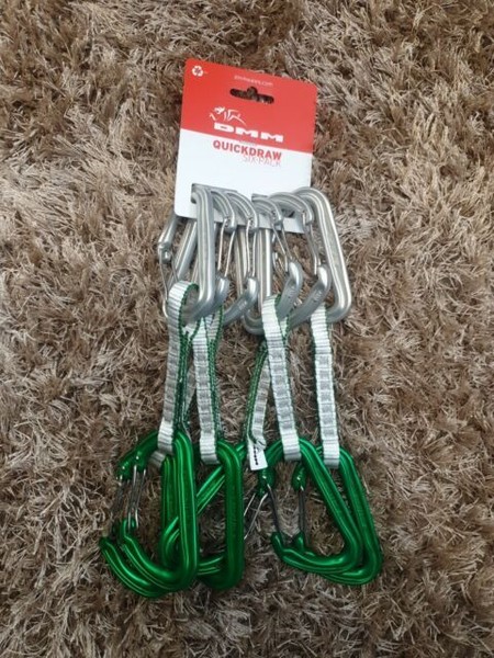 DMM Spectre Quickdraw - Silver/Green, 12 cm, 6 Pack for sale online | eBay