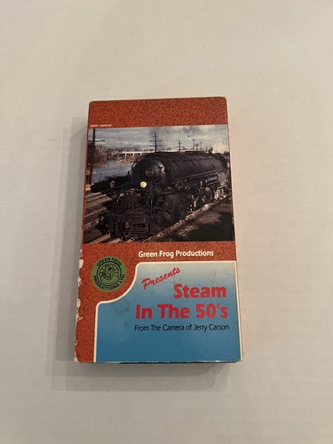 Steam In The 50’s Railroad Vhs Video Tape Green Frog | eBay