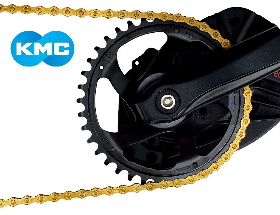 KMC e12 Turbo 12S Ti-N Gold E-Bike Electric Bike Chain 130 Links NIB | eBay