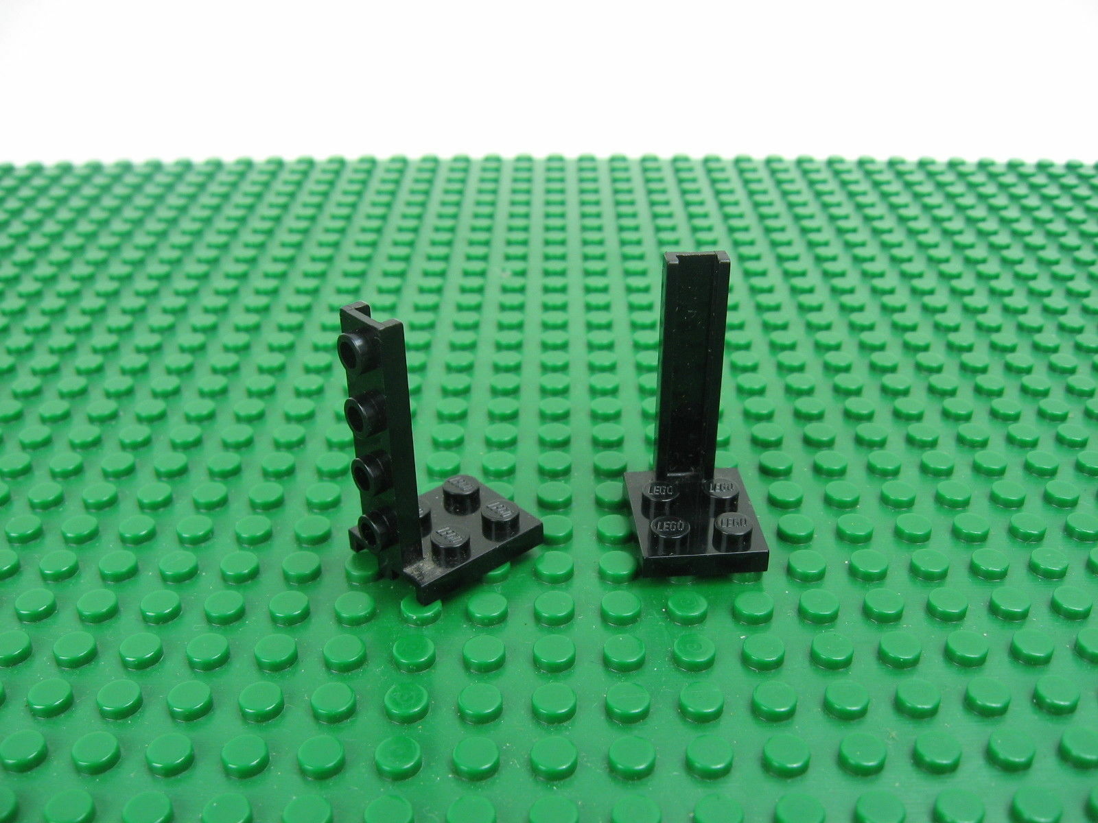 LEGO 2x Black Bracket 2 x 2 -1 x 4 Pole Base Support 6274 6268 6990 ...