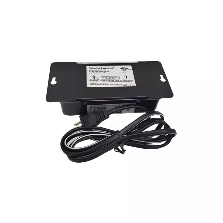 10 dB, 24 dB, 25 dB or 36 dB Distribution Amplifier UHF/VHF/FM Signal ...