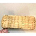 Straw Handbag Purse Ocean Fish Striped Inside Liner with Pockets 13 x 9 ...
