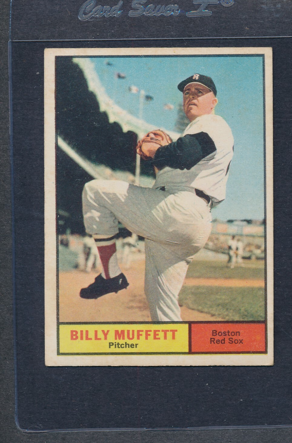 1961 Topps #016 Billy Muffett Red Sox EX/MT *8138 | eBay