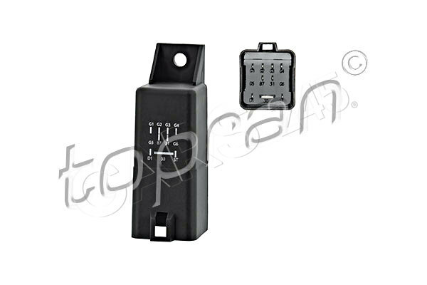 TP Glow Plug System Relay Fits AUDI A1 Q3 SEAT Ibiza SKODA Fabia VW ...