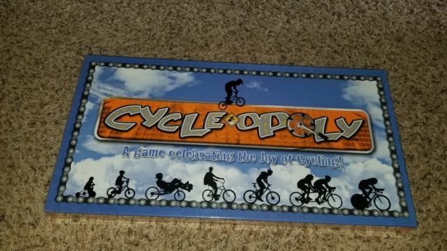 Cycleopoly Bicycle Board Game by Late for The Sky 8 to Adult for sale ...