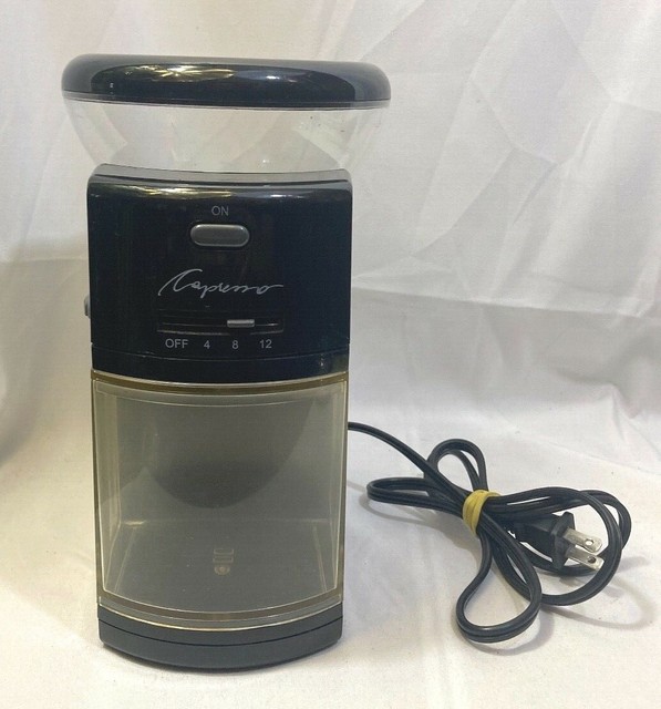 Capresso 558 Burr Coffee Grinder Adjustable Grind French Press Espresso ...