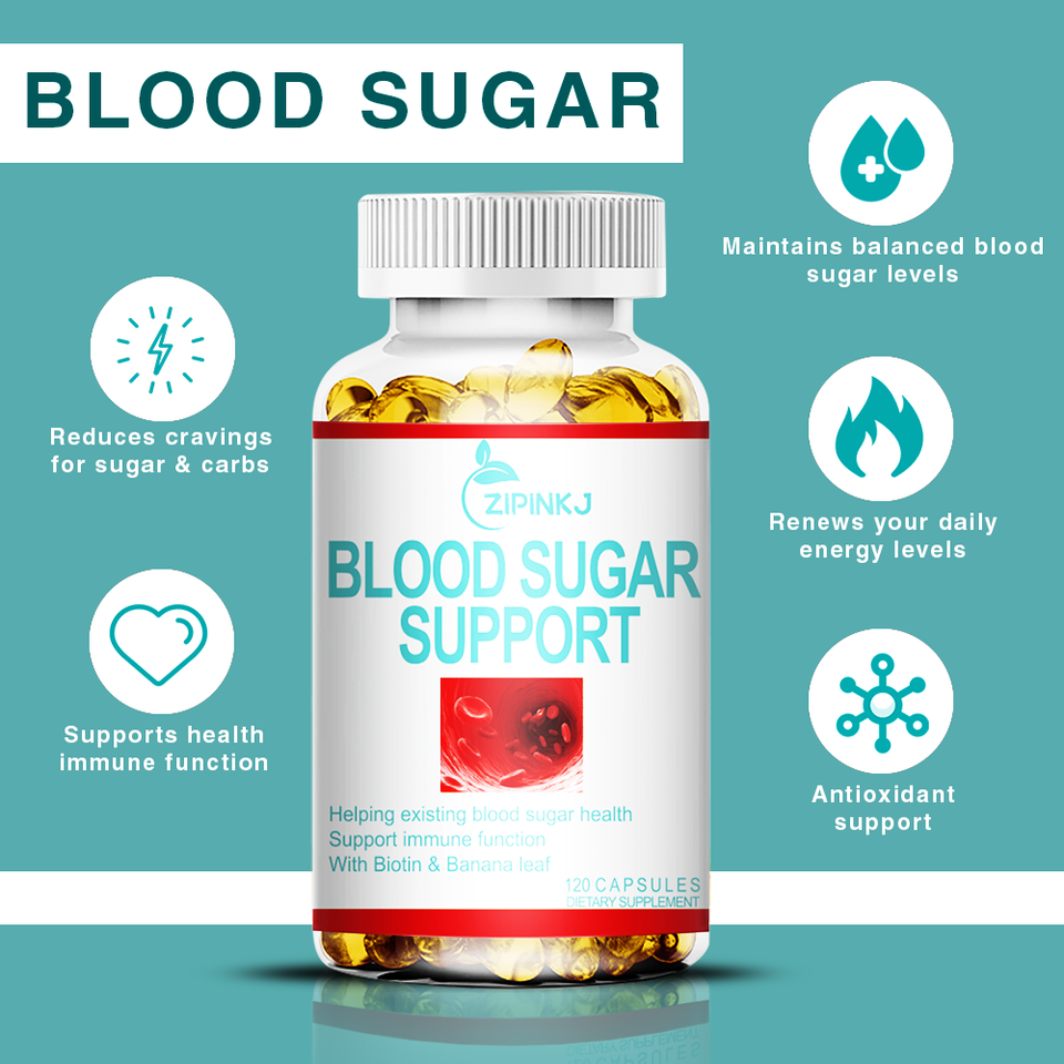 BLOOD SUGAR BLEND SUPPORT Alpha Lipoic Acid & Cinnamon 20 Herbs Complex ...