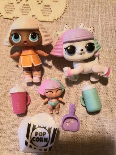 LOL Surprise S1 Big Sister Diva, S2 Lil Sis Pranksta, Pupsta Pet Dog ...