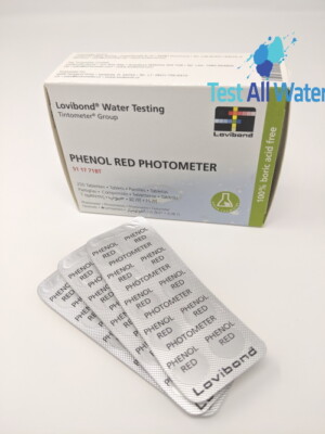 Lovibond Phenol Red Photometer 250 pH Tablets | eBay