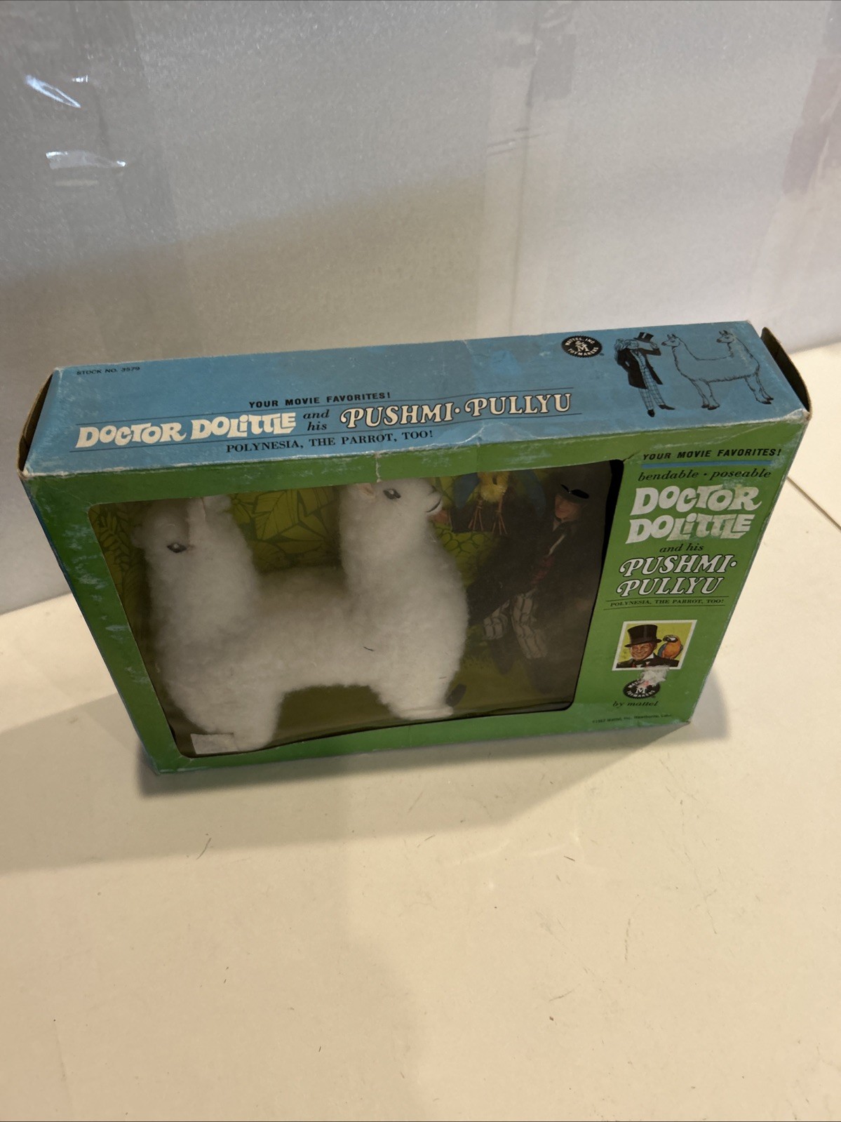 Mattel Doctor Dolittle Pushmi Pullyu 1967 Vintage Two-Headed Llama Toy ...
