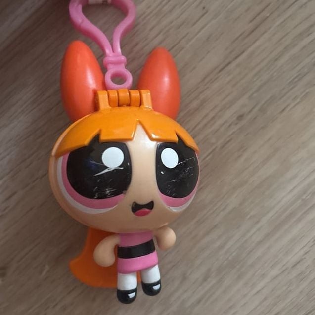 Powerpuff Girls Flick n Reveal Keychain Key chain clip on Blossom ...