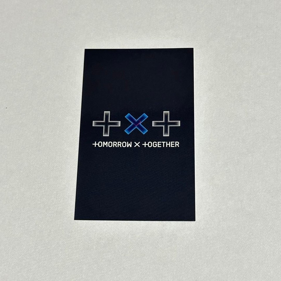 TXT Subin FREEZE Rakidoro Limited Edition Trading Card TOMORROW X ...