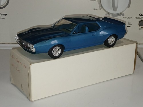 Jo-Han promotional model 1971 AMC Javelin AMX Electric Blue | eBay
