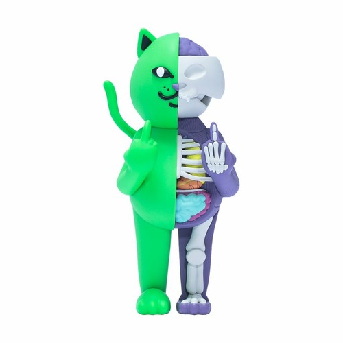 RipNDip Lord Nermal Cat 14” R Nerm Æ-09 Green Purple Vinyl Figure ...