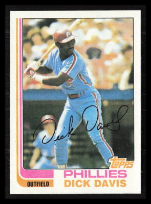 Dick Davis 1982 Topps #352 Philadelphia Phillies | eBay