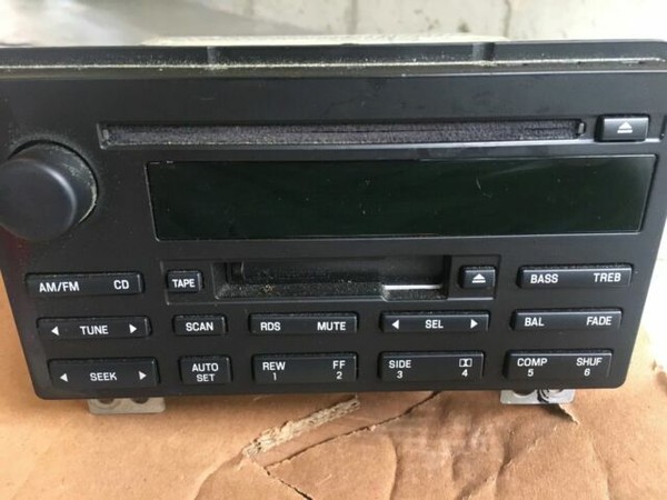 Ford Expedition OEM Factory CD Cassette Player Radio 2003 2l1f-18c868 ...