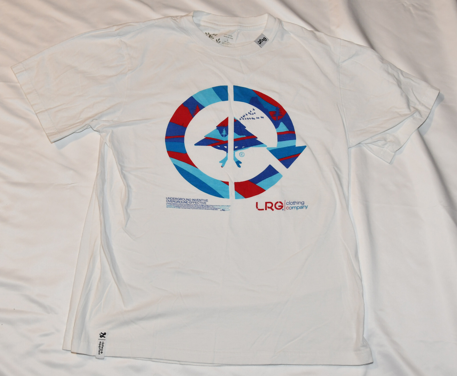 L.R.G. Lifted Research Group Shirt Large L (Blue Purple Red Graphic ...