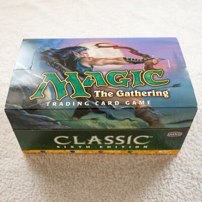 MTG: Empty Classic 6th EDITION Tournament Deck Box - Magic - English ...