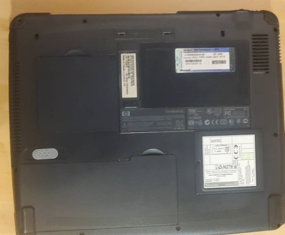 HP Omnibook xe3 Laptop Notebook 256MB RAM DVD Floppy Modem | eBay
